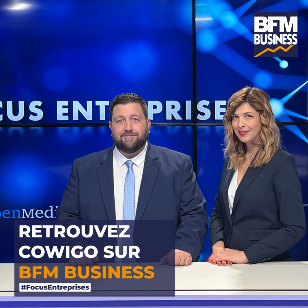 Interview cowigo focus entreprises sur BFM Business